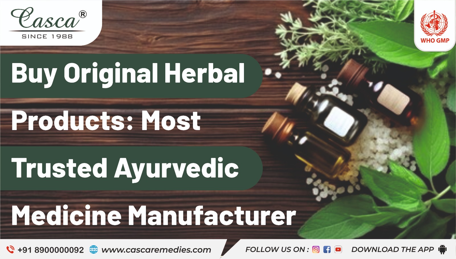 Buy Original Herbal Products: Most Trusted Ayurvedic Medicine Manufacturer